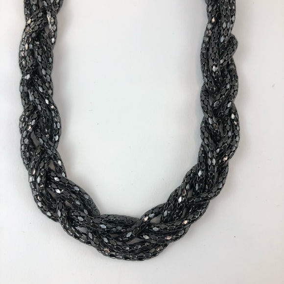 Express | Jewelry | Express Black Statement 7 Necklace | Poshmark